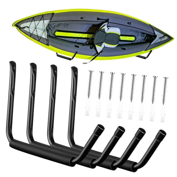 Highcool Wall Mount Kayak 15Inch Garage Storage Canoe Hanger Arm Kayak ...