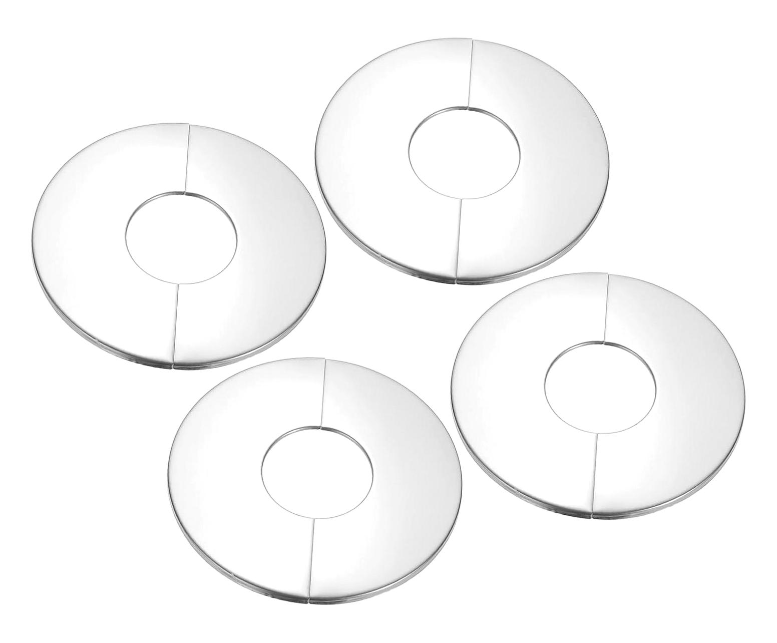 Highcool Wall Split Flange 4" (103mm), Set of 4 Steel Round Self ...