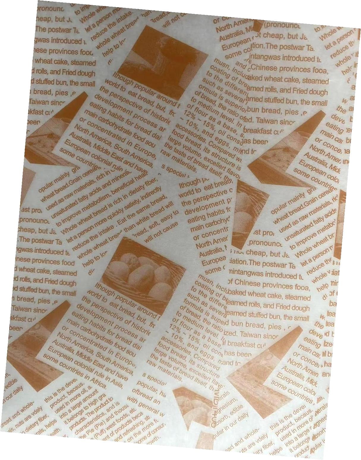 Highcool Wax Paper Sheets Sandwich Wrap Paper Deli Wraps Tissue Paper ...