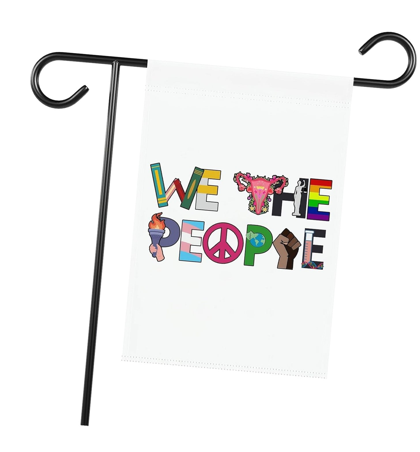 Highcool We The People Liberal Resist Lawn Sign Social Justice Progress ...