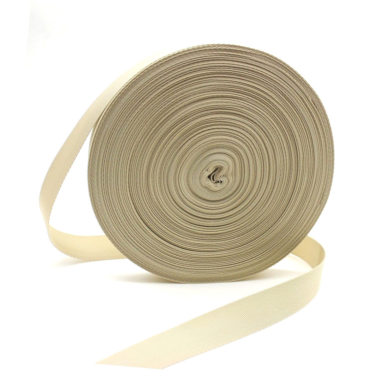 Highcool White Nylon Webbing 1 inch-50 Yards- Canvas Sewing Straps for ...