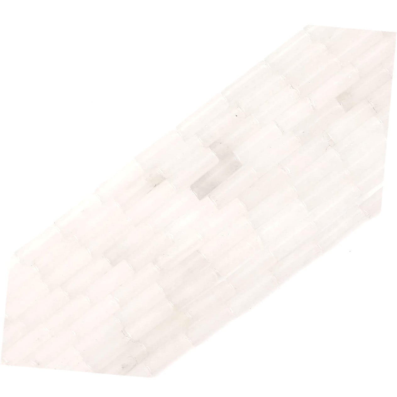 Highcool White Quartz Tube Beads Cylinder 4x13mm 38cm/ Stone Beads for ...