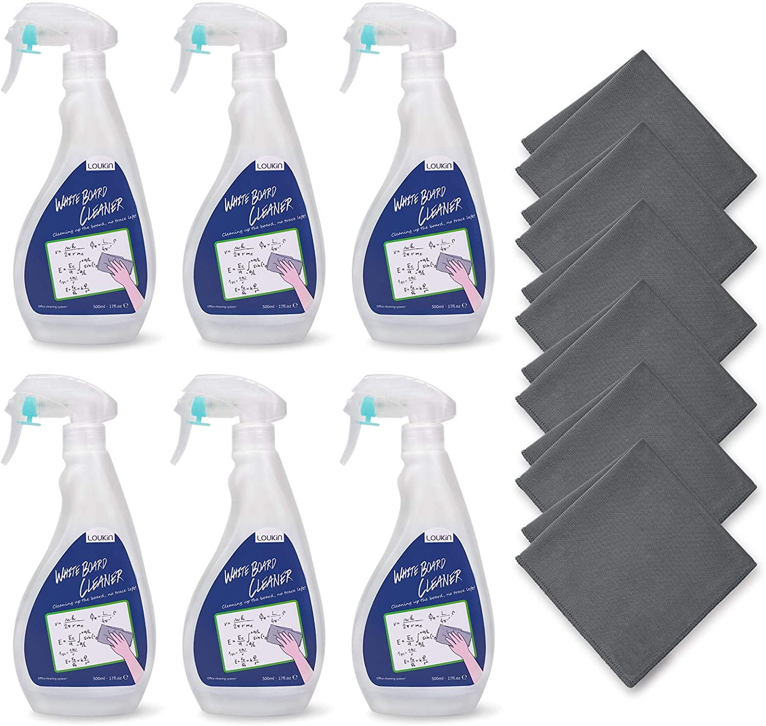 Highcool Whiteboard Cleaner, fl oz , Low-Odor Whiteboard Cleaning with ...