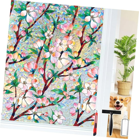 Highcool Window Privacy Film, 3D Clings, Static Cling Sticker ...