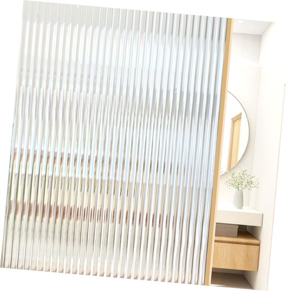 Highcool Window Privacy Film, Frosted Reeded Cling, 3D Coverings with ...
