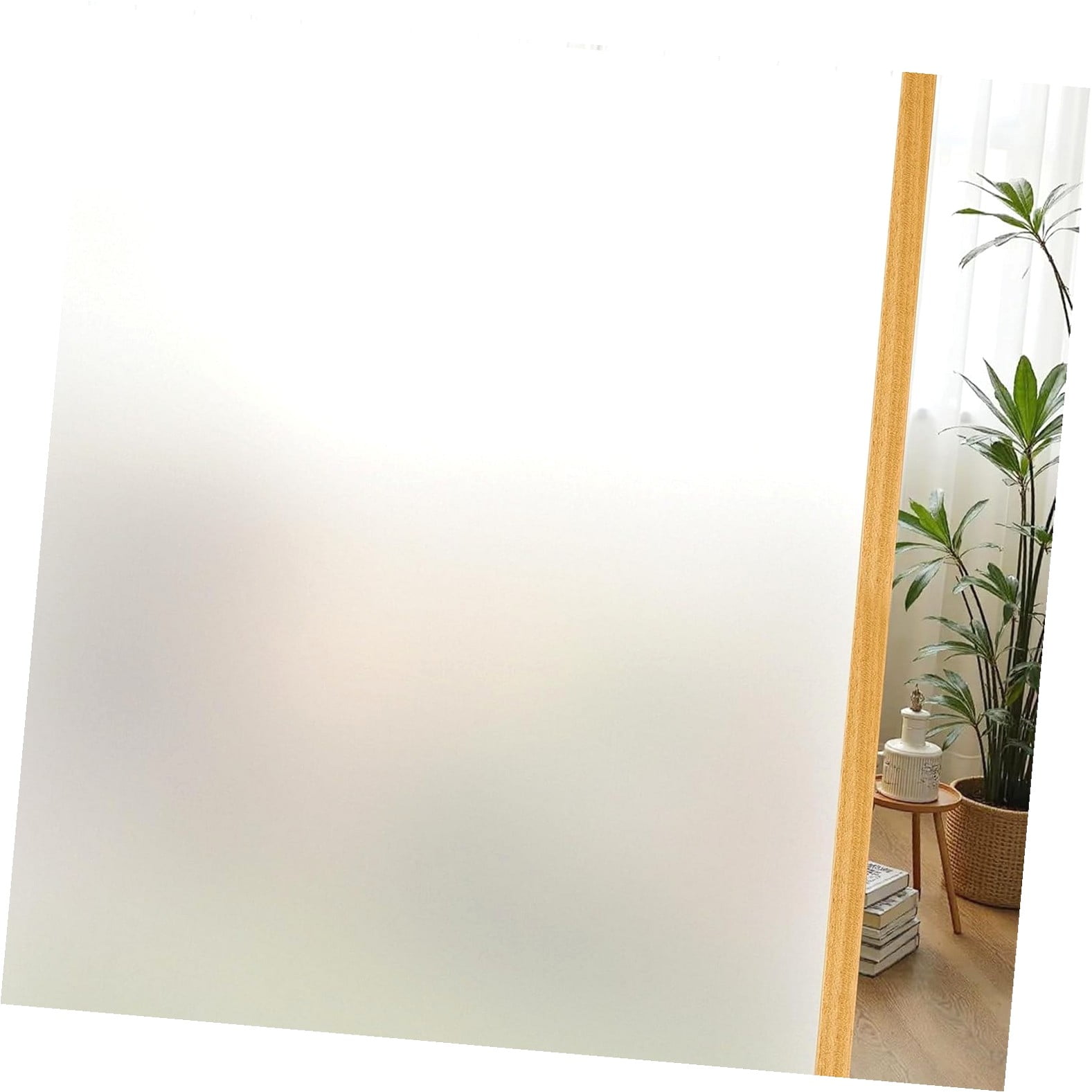 Highcool Window Privacy Film Frosted Window Film Static Cling Sun UV ...