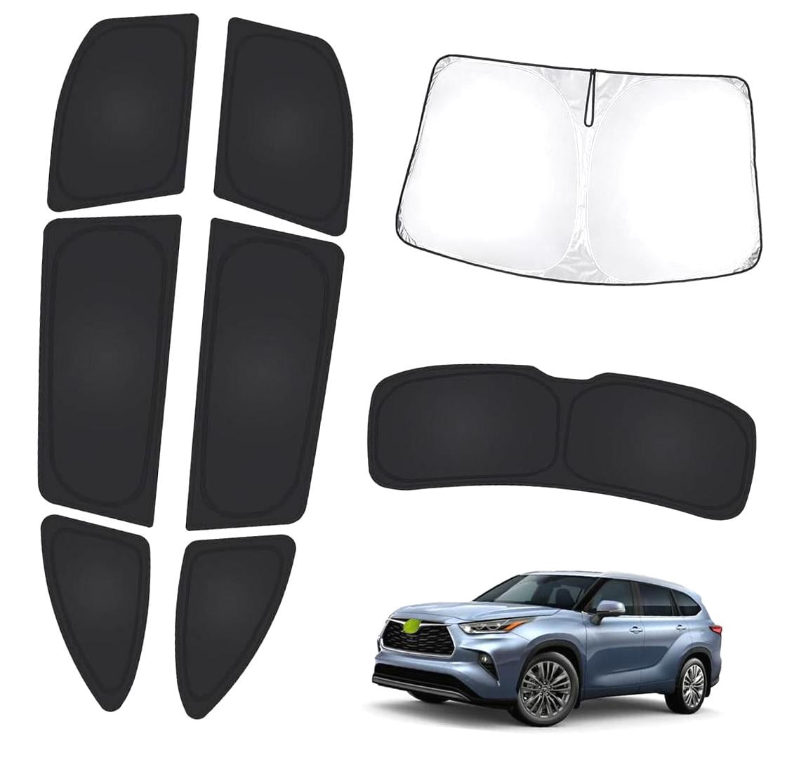 Highcool Window Sunshade t for 2020-2024 2025 Highlander Accories ...
