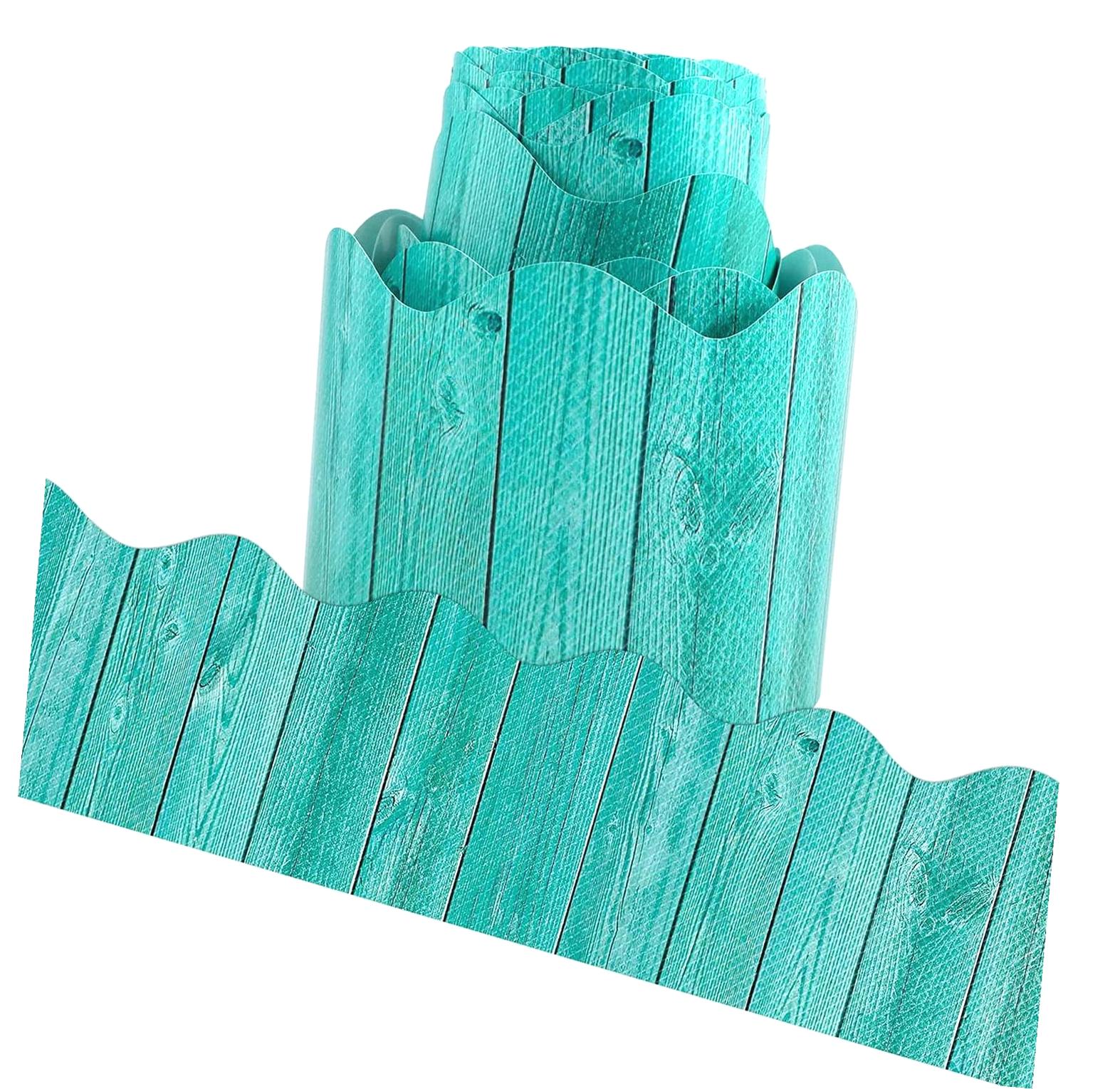 Highcool Wooden Scalloped Bulletin Board Borders for Classroom ...