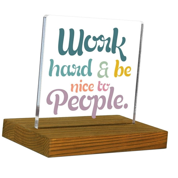Highcool Work Hard and Be Nice to People, for Staff, Appreciation for ...