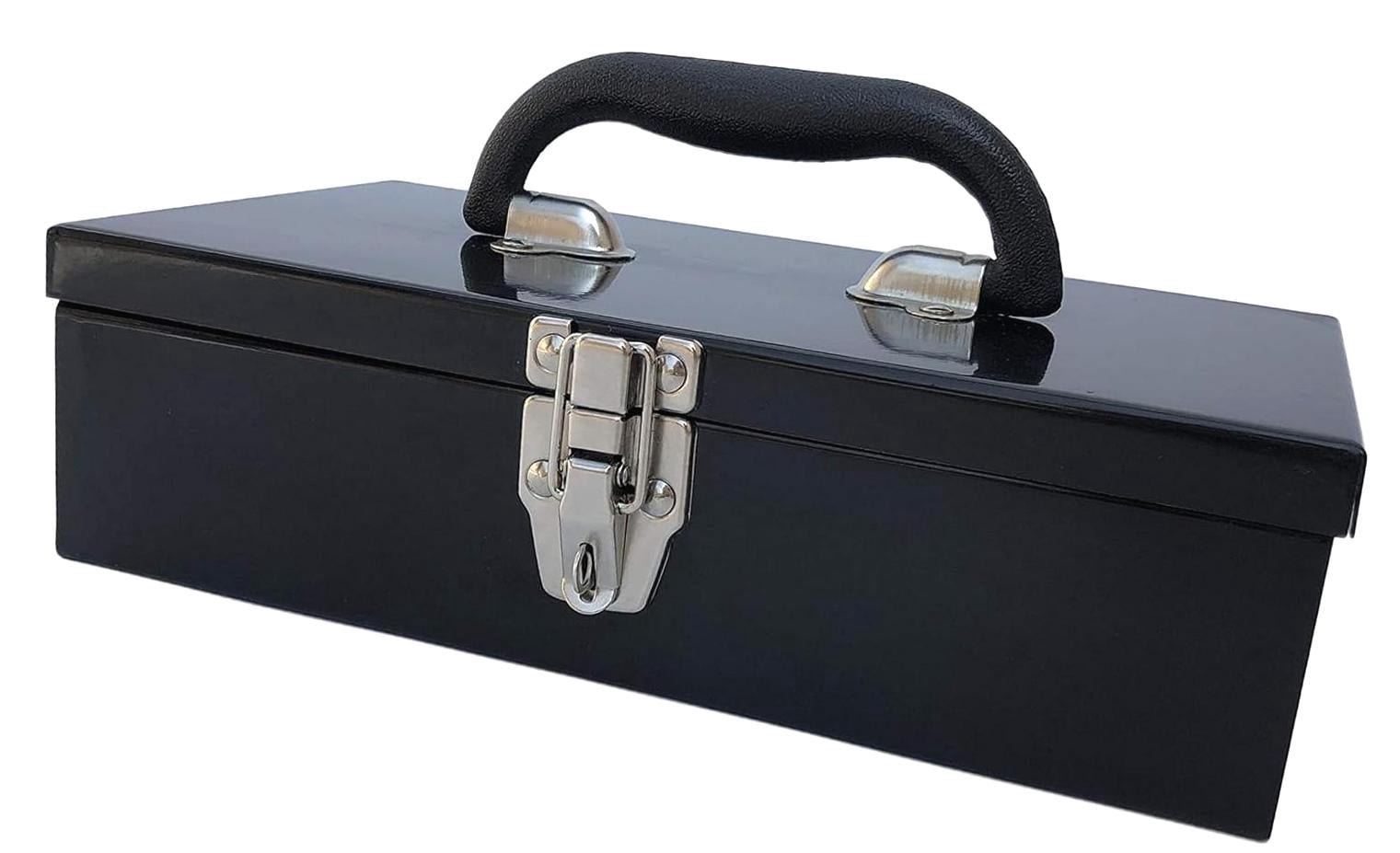 Highcool Worton Portable Carpenter Metal Tool Box with , Small Parts ...