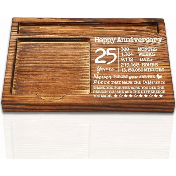 Highcool Year Work Anniversary for Employee, Thank You Appreciation for Coworkers Staff, 25th ...