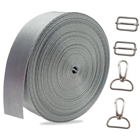 Highcool ZHFMILY 1 inch Nylon Webbing Straps for Sewing 10 Yards 25mm ...