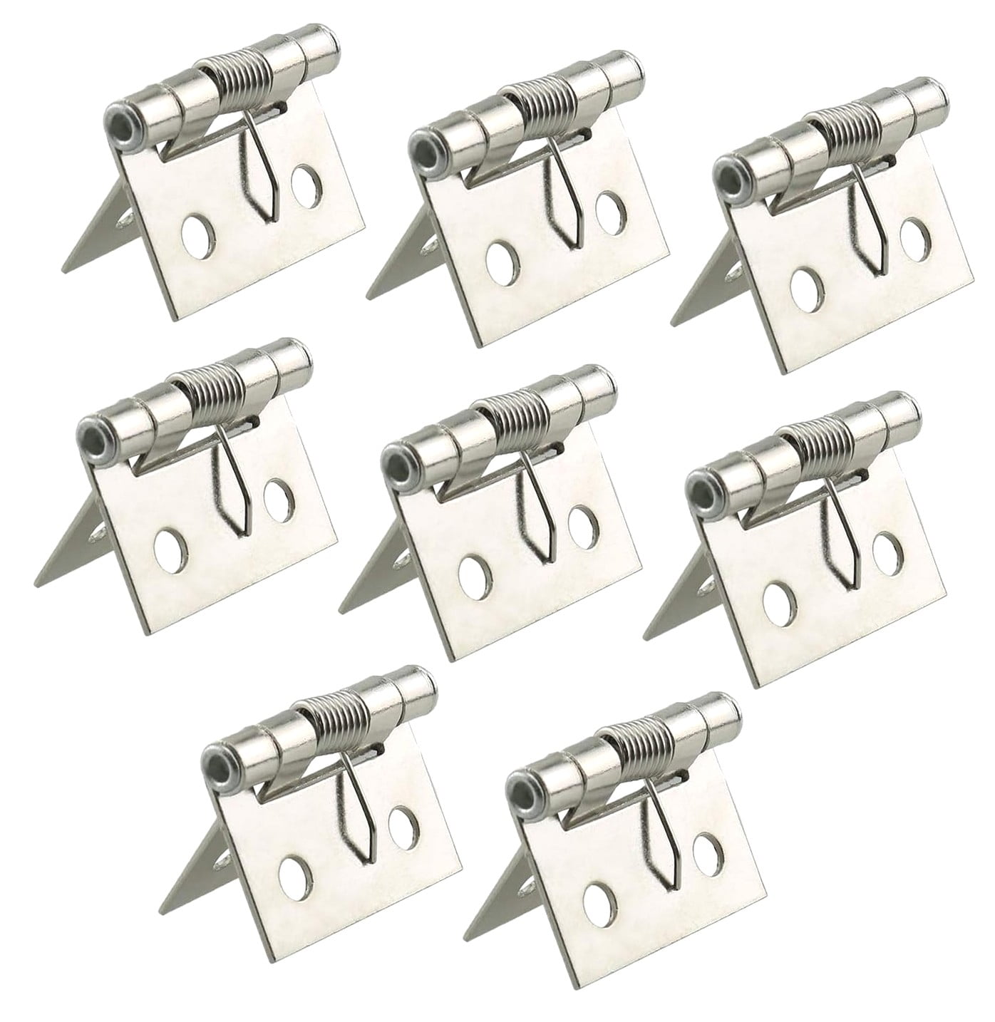 Highcool ZRM& 8 Pieces Self- Hinge 1 Inch Iron Hinge for Decorative ...