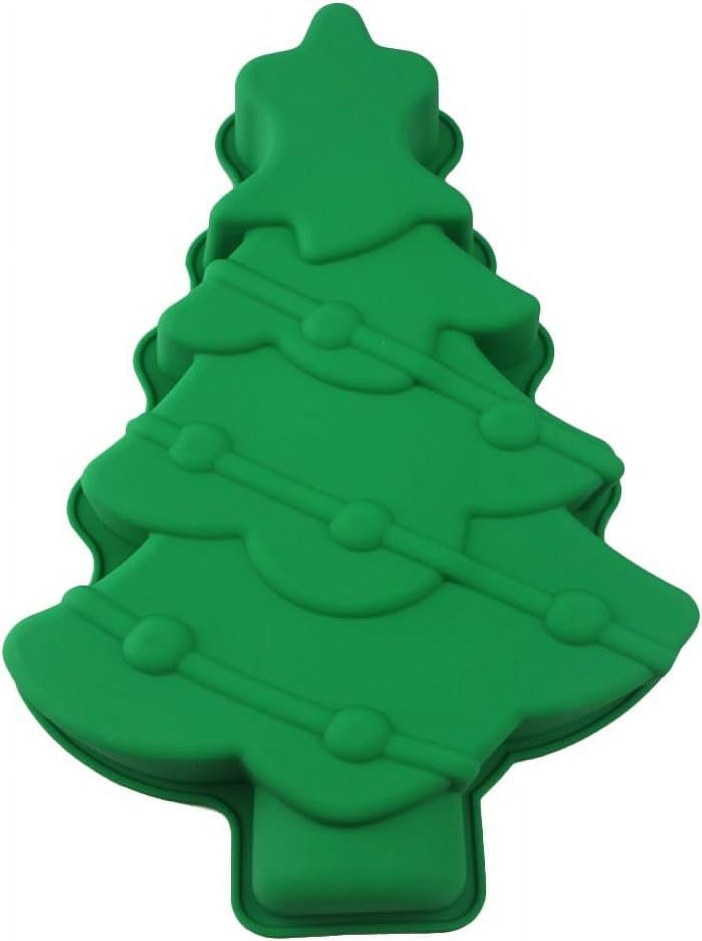 Highcool ias Tree Cake Pan, 3D Large ias Tree Silone Ba Molds, So Mufn ...