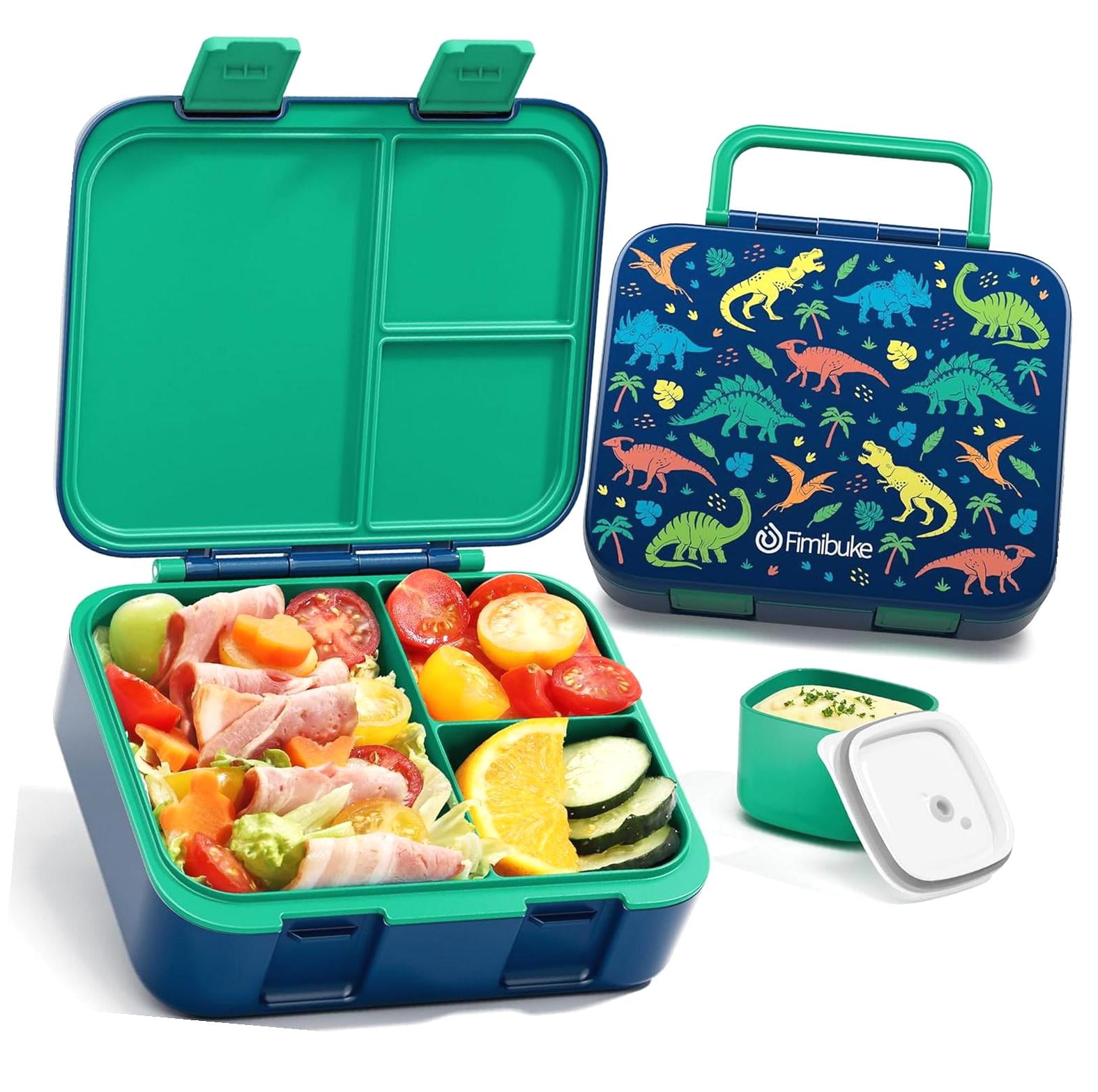 Highcool mibuke Bento Lun Box for Kids, Leak-of Boys Girls with 3 ...