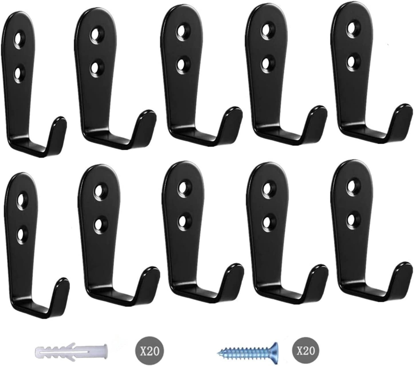Highcool szhdyxgsWall Hooks 10 Pcs,Coat Hooks, Stainless Steel Hook ...