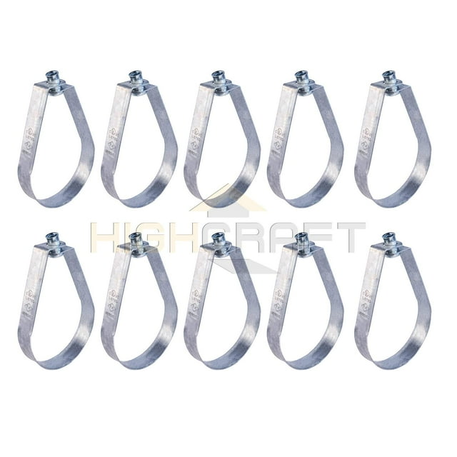 Highcraft 1-1/2 in. Swivel Loop Hanger for Vertical Pipe Support in ...