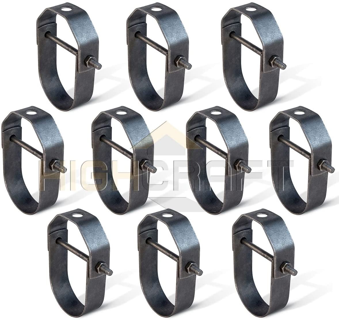 Highcraft 1 in. Clevis Hanger for Vertical Pipe Support in Light Duty ...