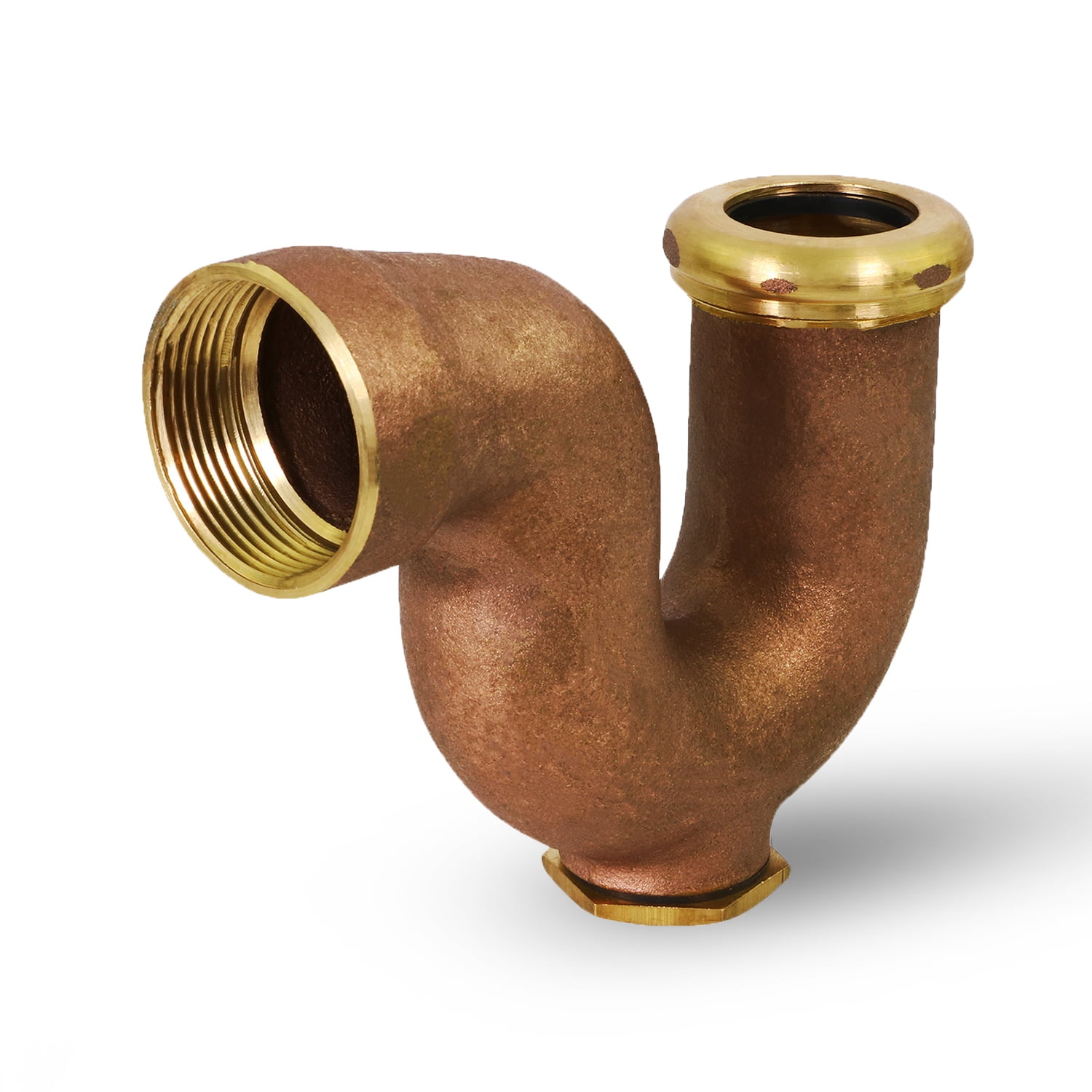 Highcraft 1242 NY Regular Trap with Drain Plug for Tubular Drain ...