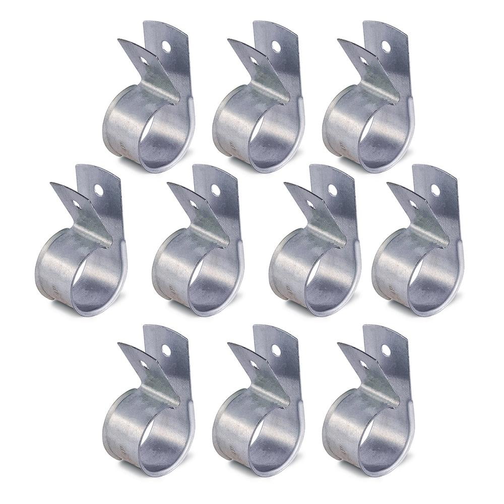 Highcraft 3/4 in. CPVC Wrap-Around Pipe Strap in Galvanized Steel (10 ...