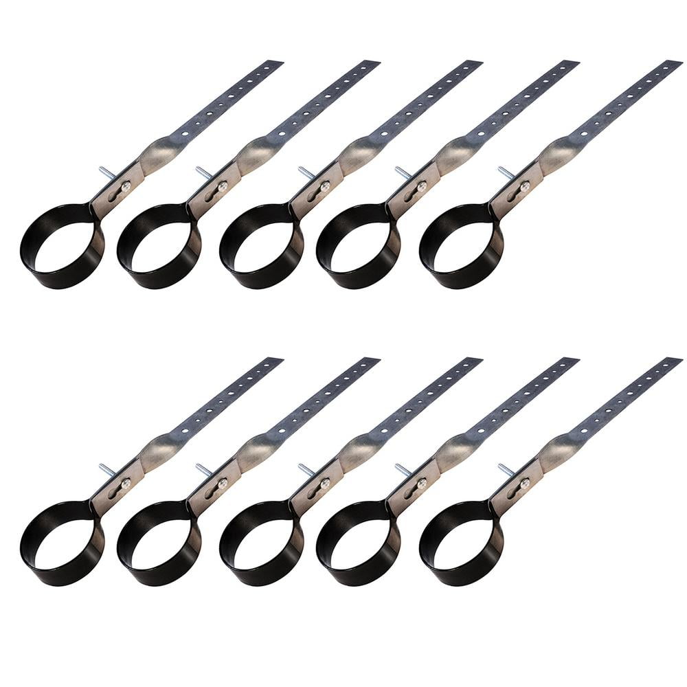 Highcraft 3 in. DWV Pipe Hanger in Galvanized Steel (10-Pack) - Walmart.com