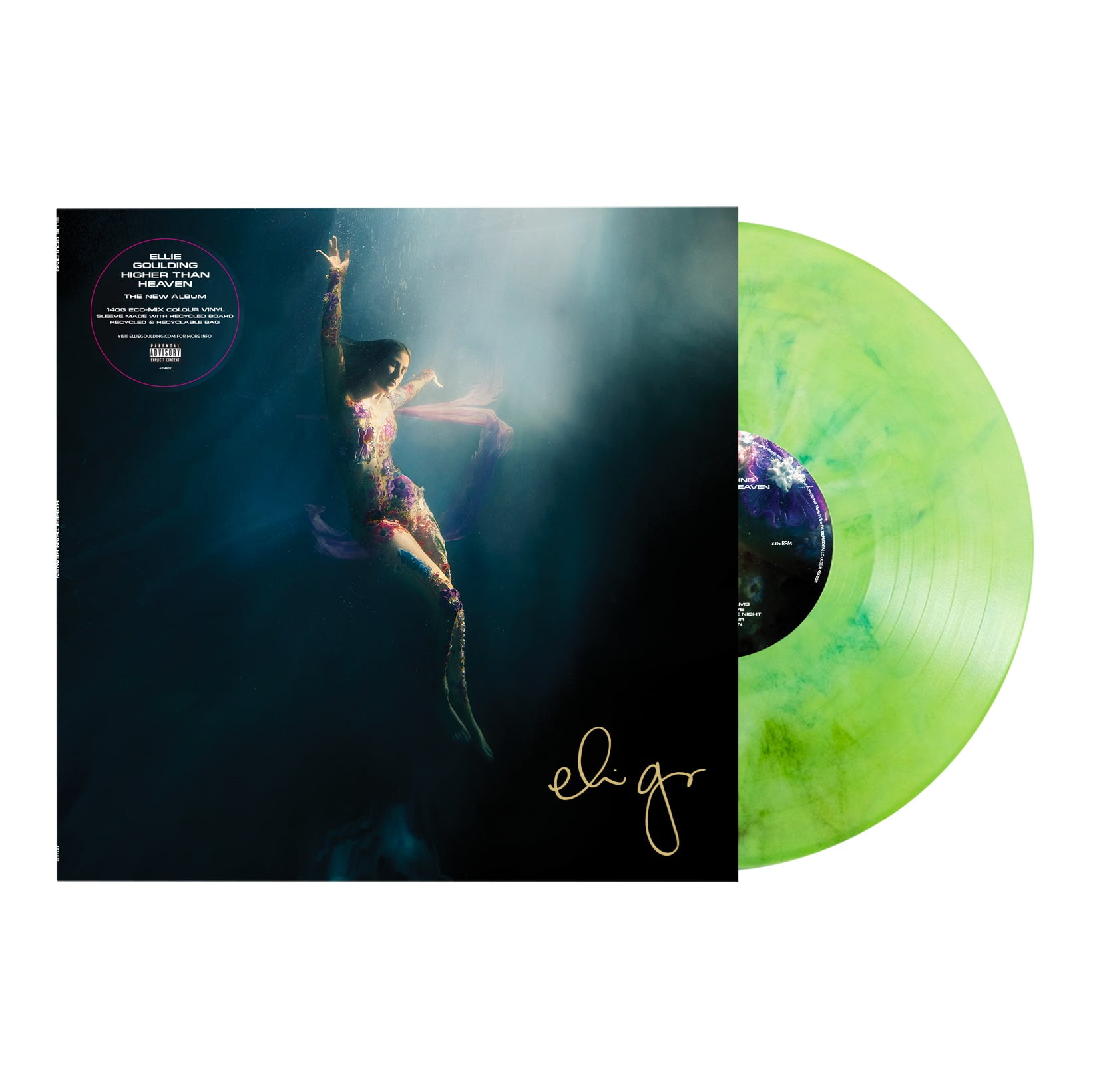 Higher Than Heaven [Random Color] [Signed Eco Mix LP] [Vinyl] - Walmart.com