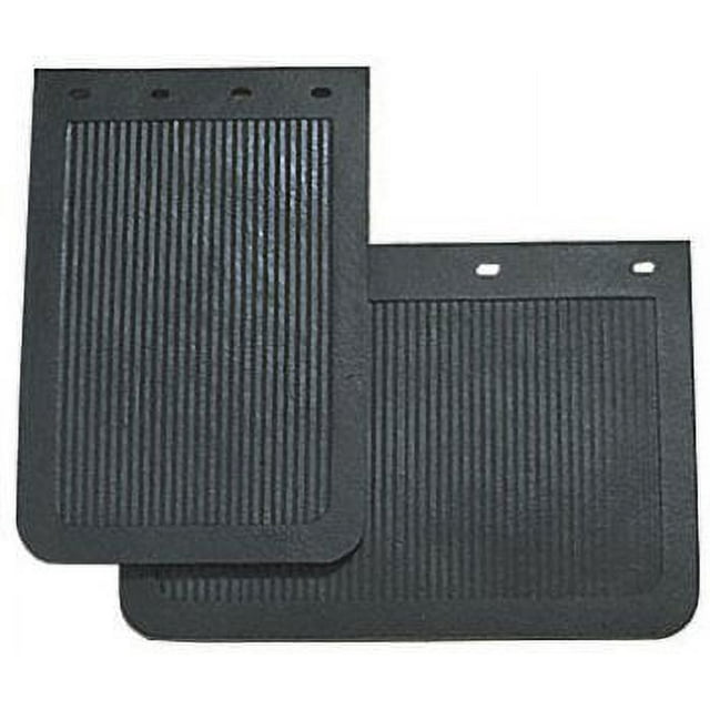 Highland 1007200 Black Heavy Duty Rubber Splash Guard - 2 Piece ...