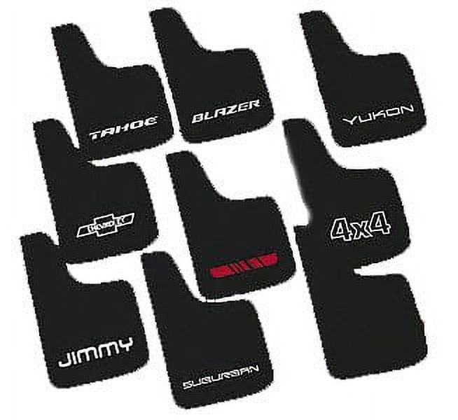 Highland 1072700 Black Molded Splash Guard - 2 Piece - Walmart.com
