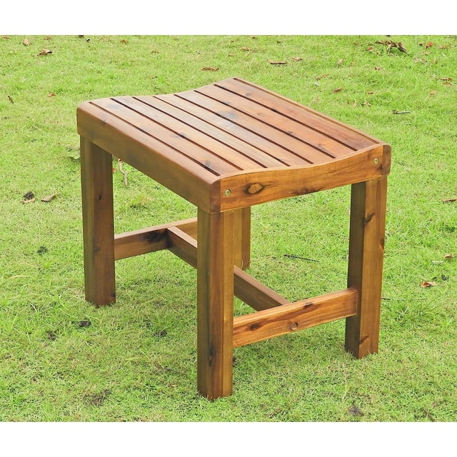 Highland 22-inch Acacia Garden Bench - Walmart.com