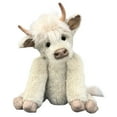 Highland Cattle Plush Doll Plush Cattle Toys Fluffy Cow Plush Pet Cow ...