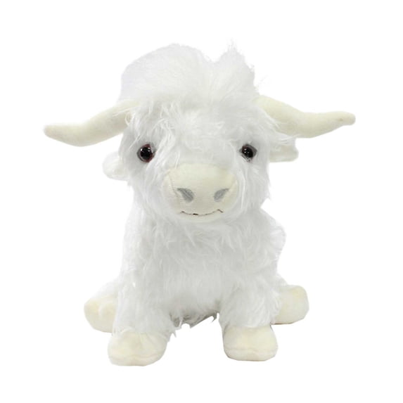 Highland Cattle Stuffed Animal in Purple: Super Soft and Realistic ...