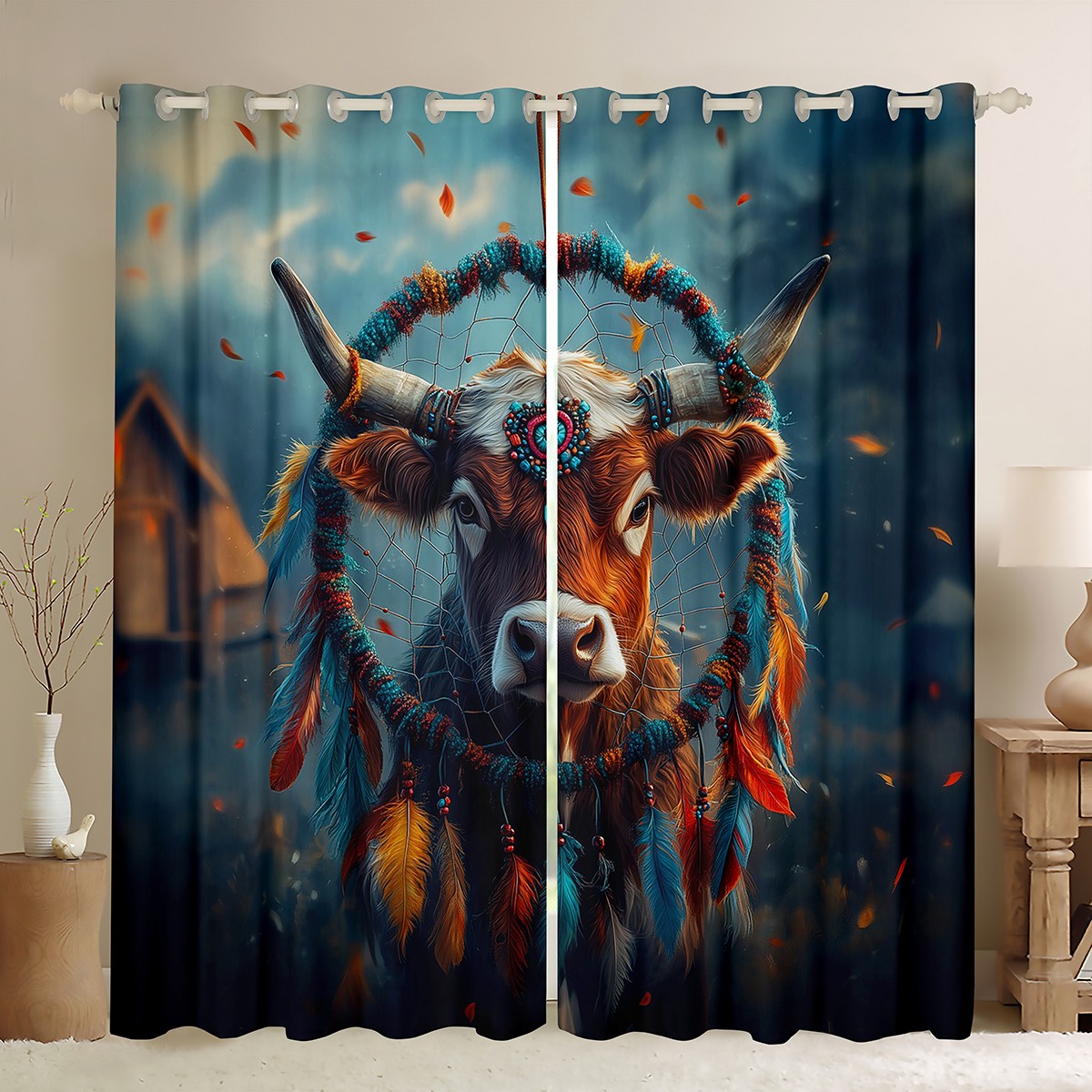 Erosebridal Kawaii Castle Curtains Pack of 2 (52x84), Princess Crown 30 ...