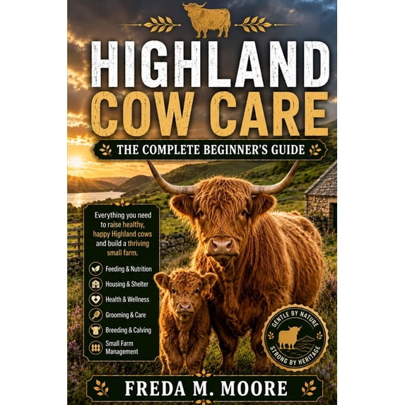 Highland Cow Care: The complete beginner's guide to feeding, housing ...