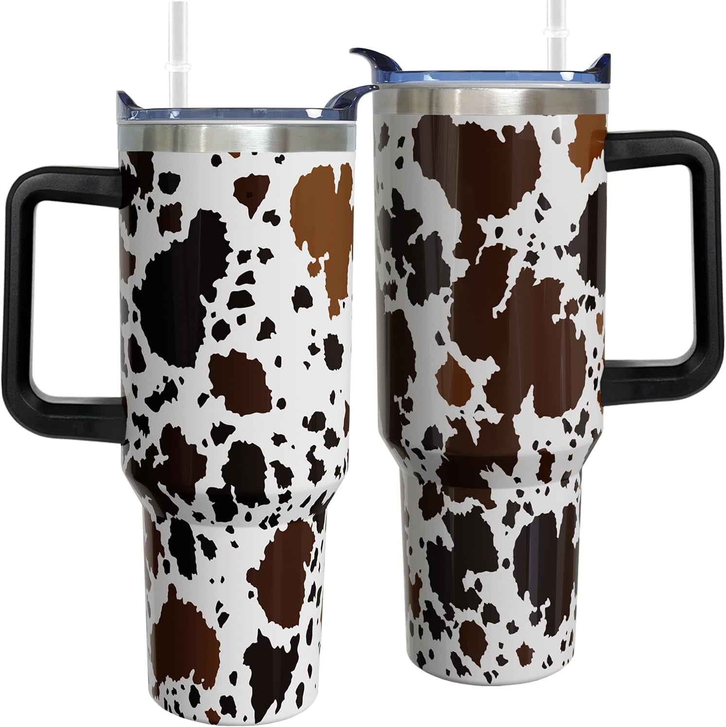 Highland Cow Gifts for Women: 40oz Stainless Steel Tumbler with Handle ...
