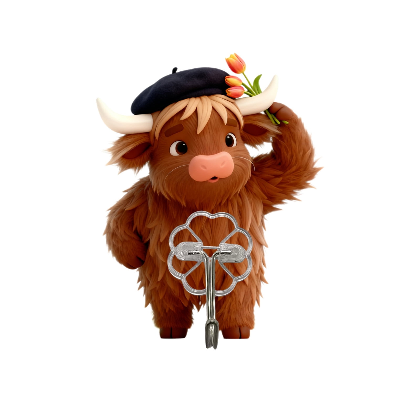 Highland Cow Hook – Cute Animal Hook – Rustic Farmhouse Home Décor for ...