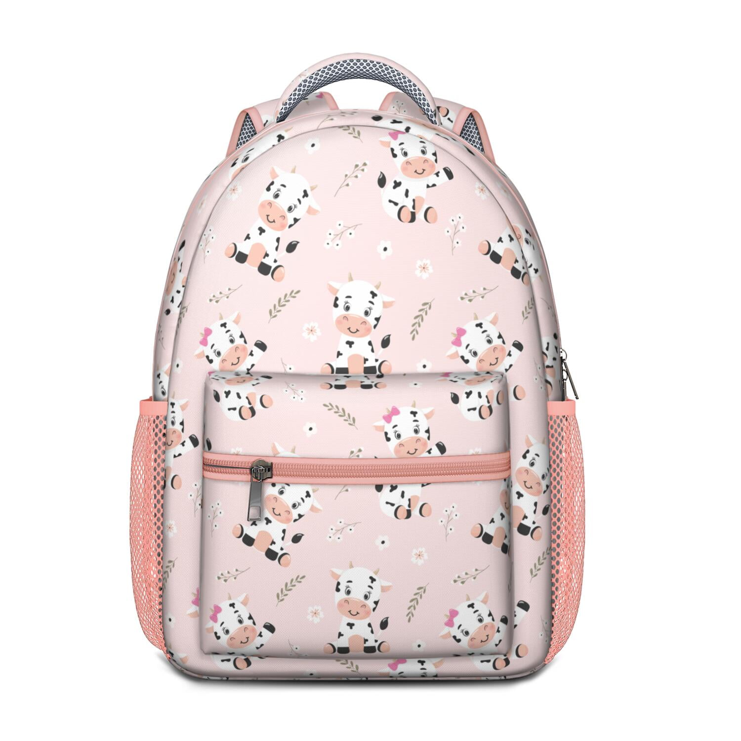 Highland Cow Lovers Backpack – Adorable Bull and Buffalo Print Pattern ...