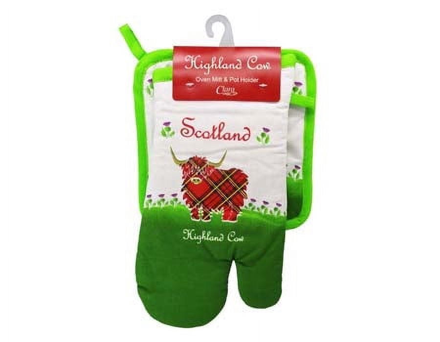 Highland Cow Oven Mit & Pot Holder - Walmart.com