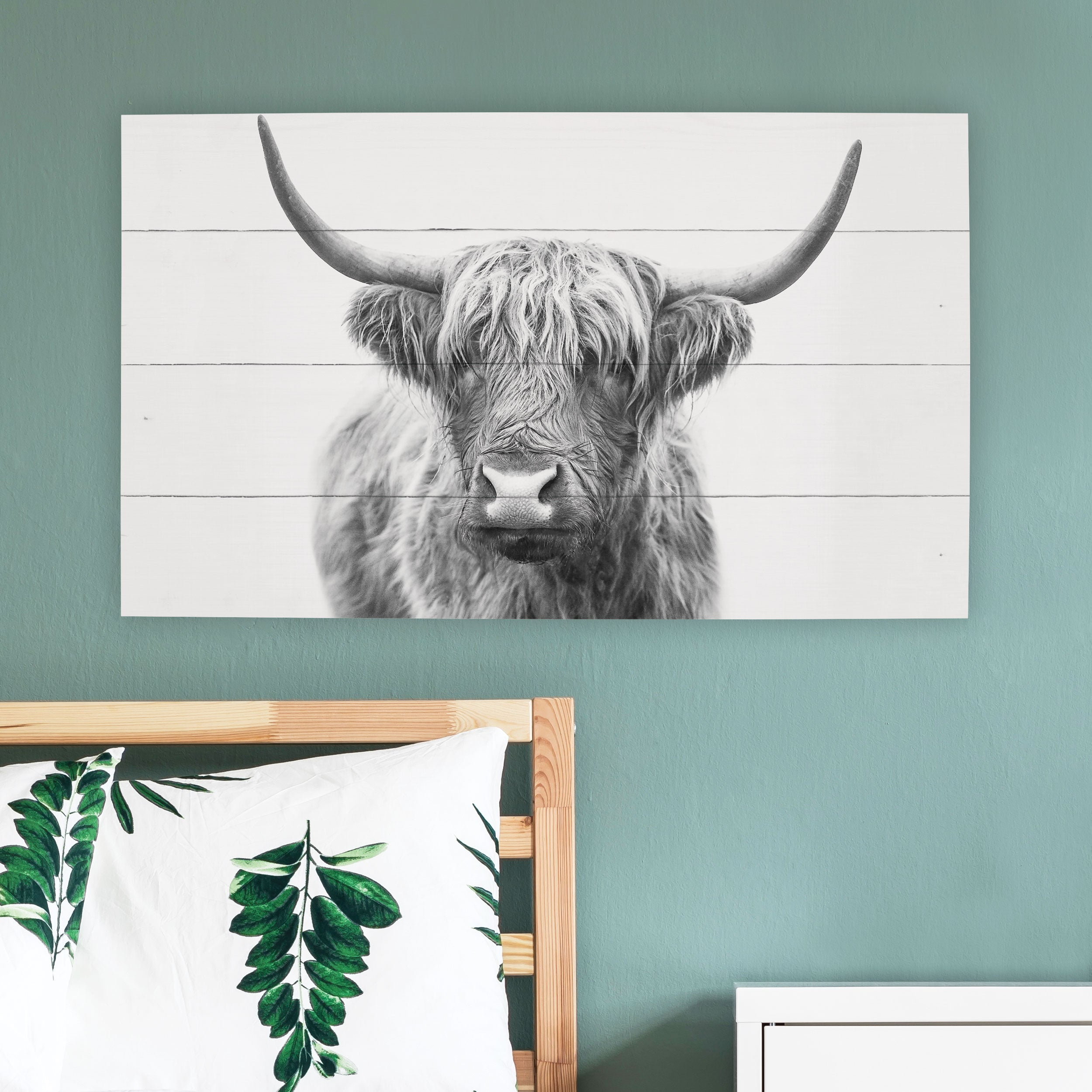 Highland Cow Pallet Décor - Walmart.com