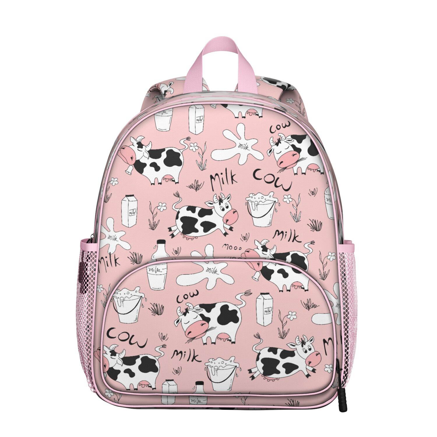Highland Cow Student Backpack – Cute Farmhouse Pattern With Bull ...