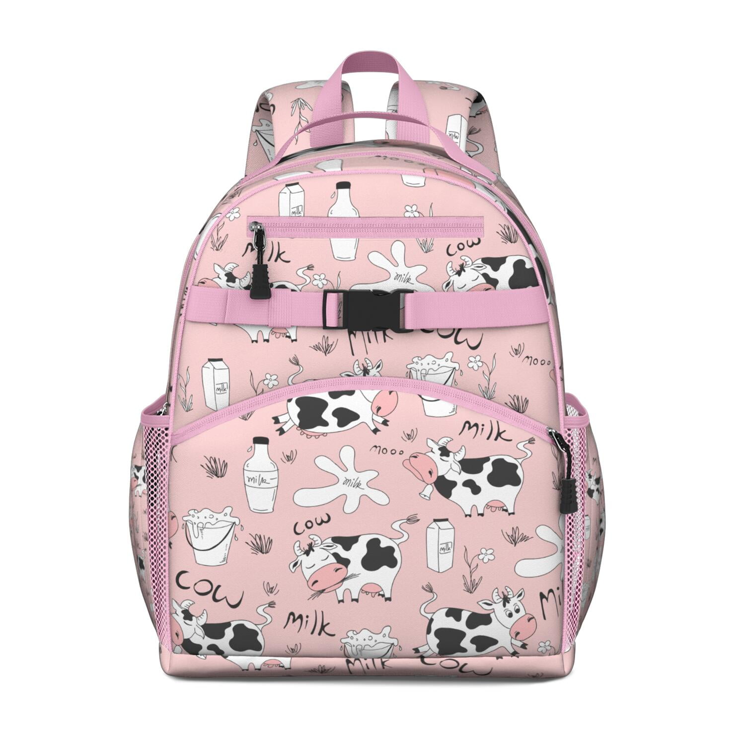Highland Cow Students Backpack with Artistic Cow Lovers Print, Bull ...