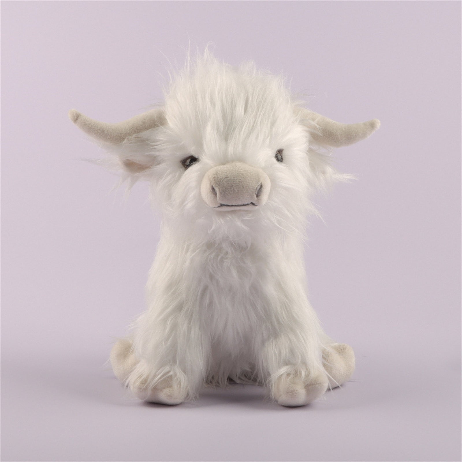Highland Cow Stuffed Animal, Cow Plushies Doll, Christmas Gift for Boys ...