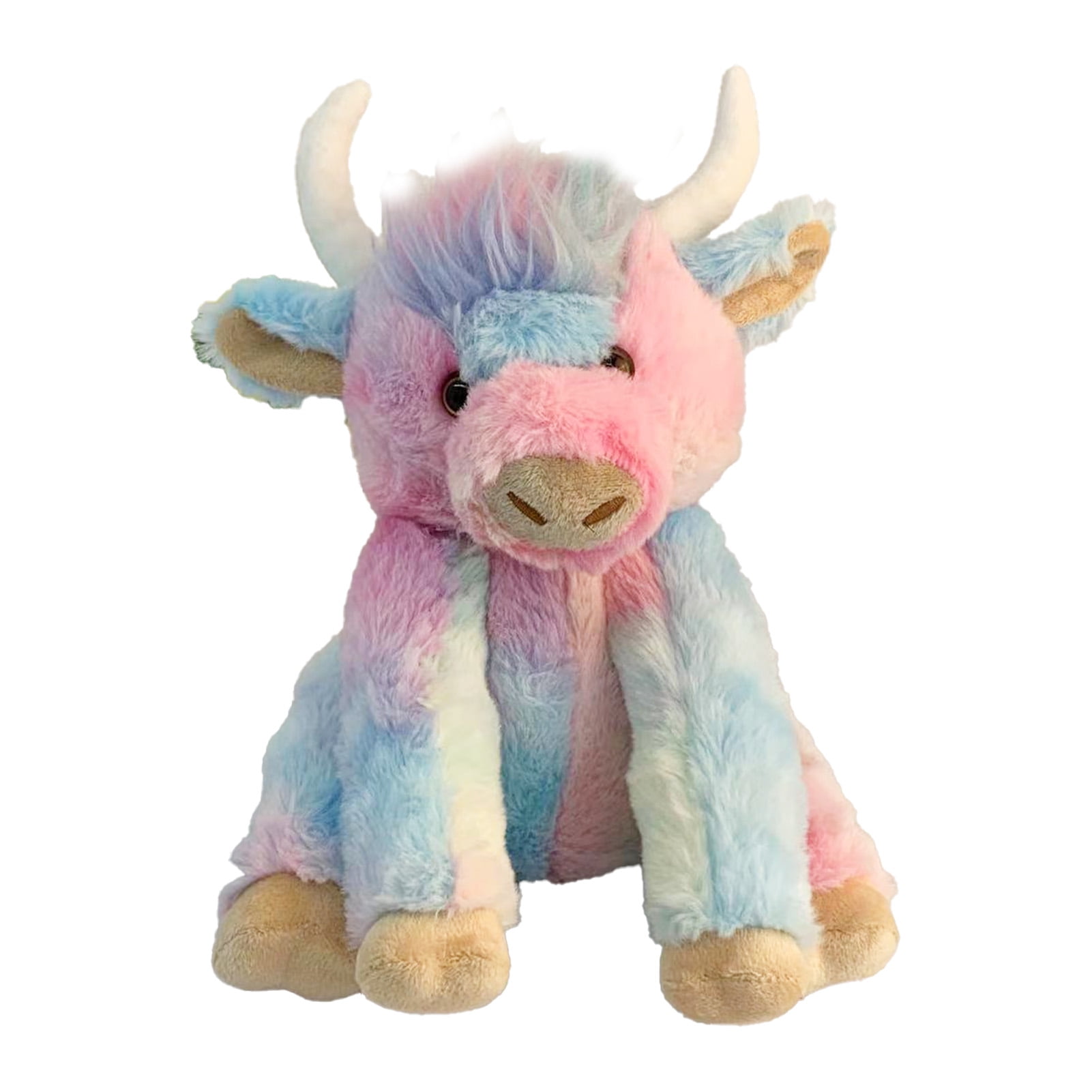 Highland Cow Stuffed Animal，Scottish Highland Cow Plushie That Makes ...