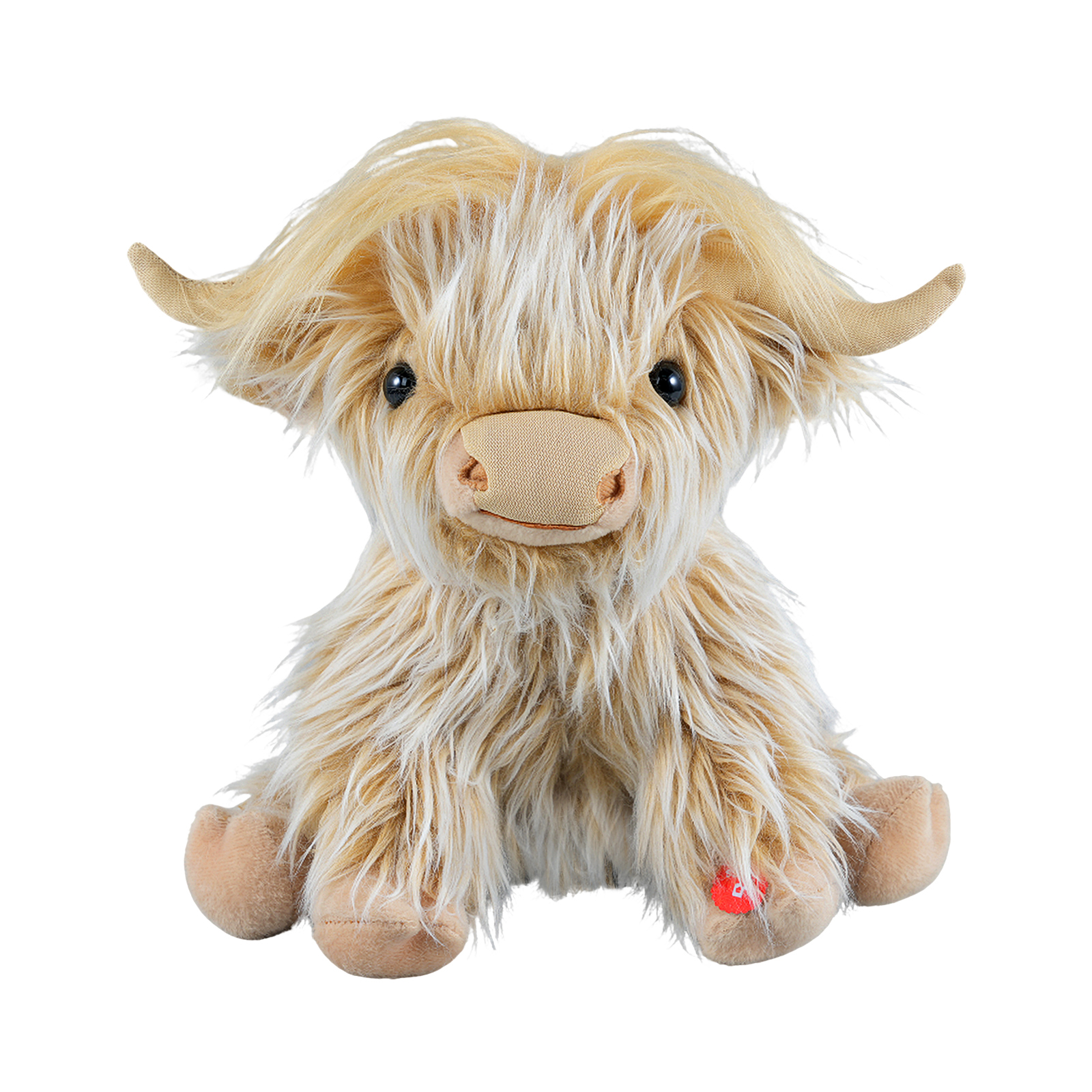 Evjurcn Cow Stuffed Toy, 9.8inch Highland Cow Plush Heal Your Mood ...
