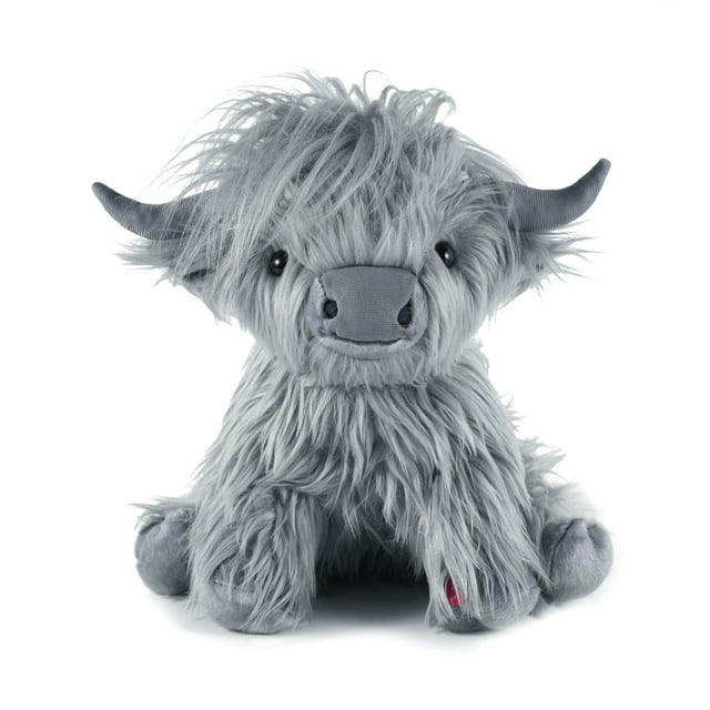 "Highland 10"" Plush Cow Stuffed Animal with Sound - Soft, Cute ...