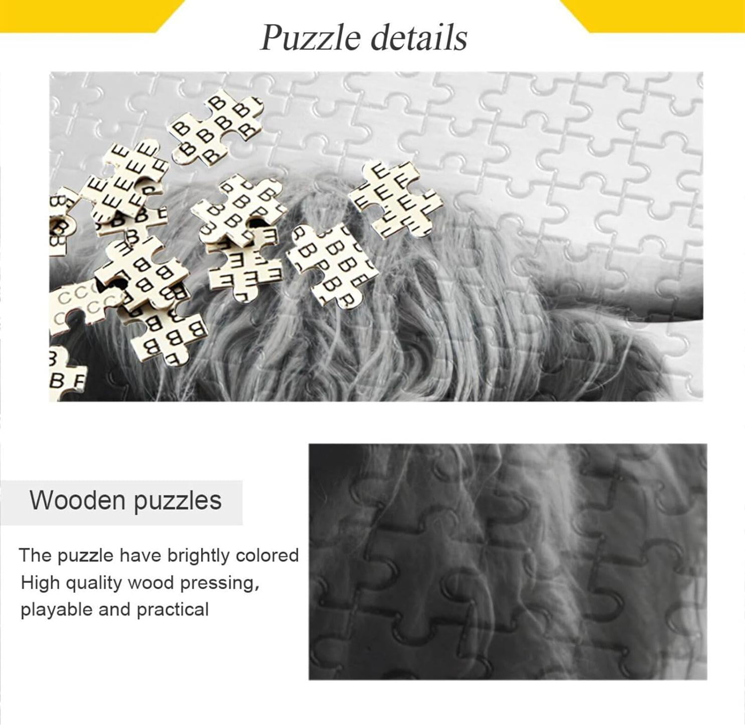 Highland Cow Wooden Jigsaw Puzzles, Intellectual Entertainment ...