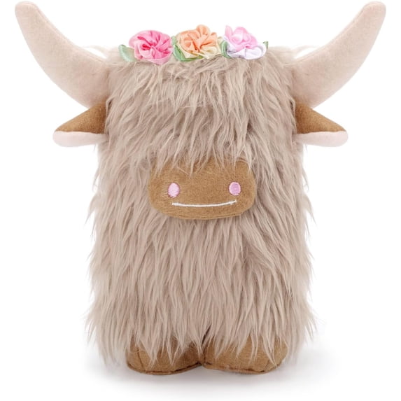 Highland Cow with , Scottish Tomte Decor, Table Centerpieces Farmhouse ...