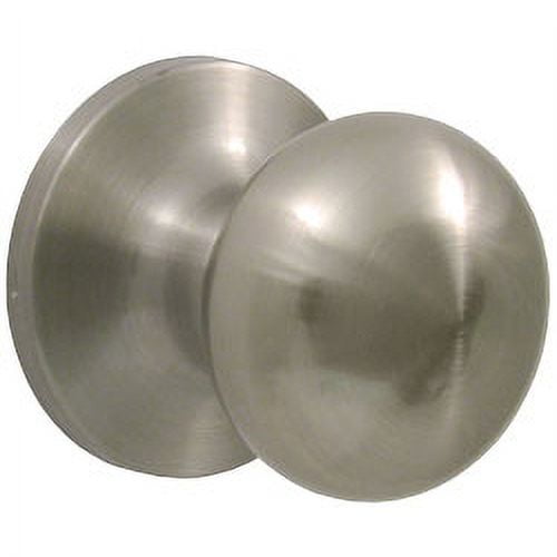 Highland Door Knob, Passage (Hall/Closet) Latch, Clear Pack, Satin ...