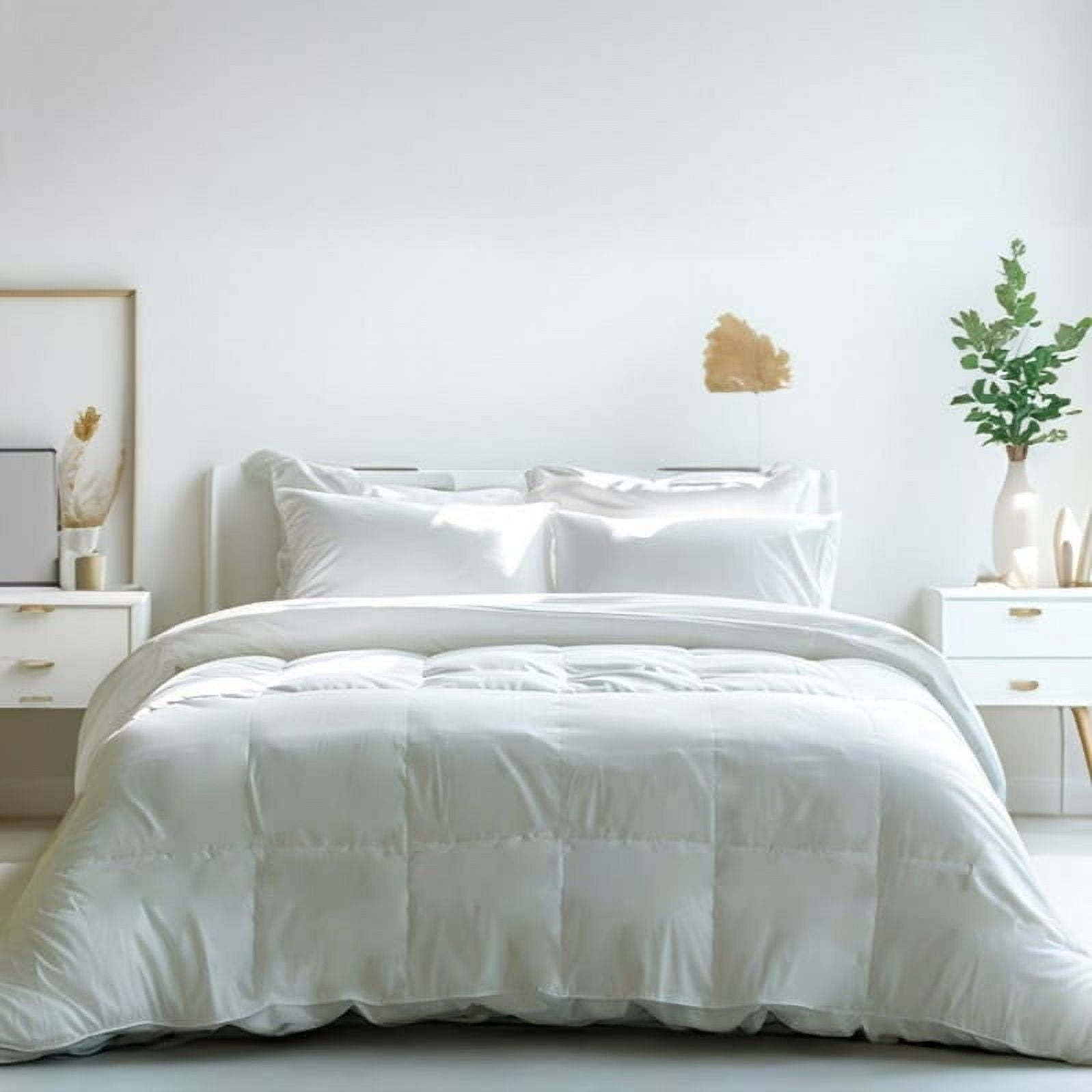 Highland Feather Summer Lightweight Airy European White Down Comforter ...