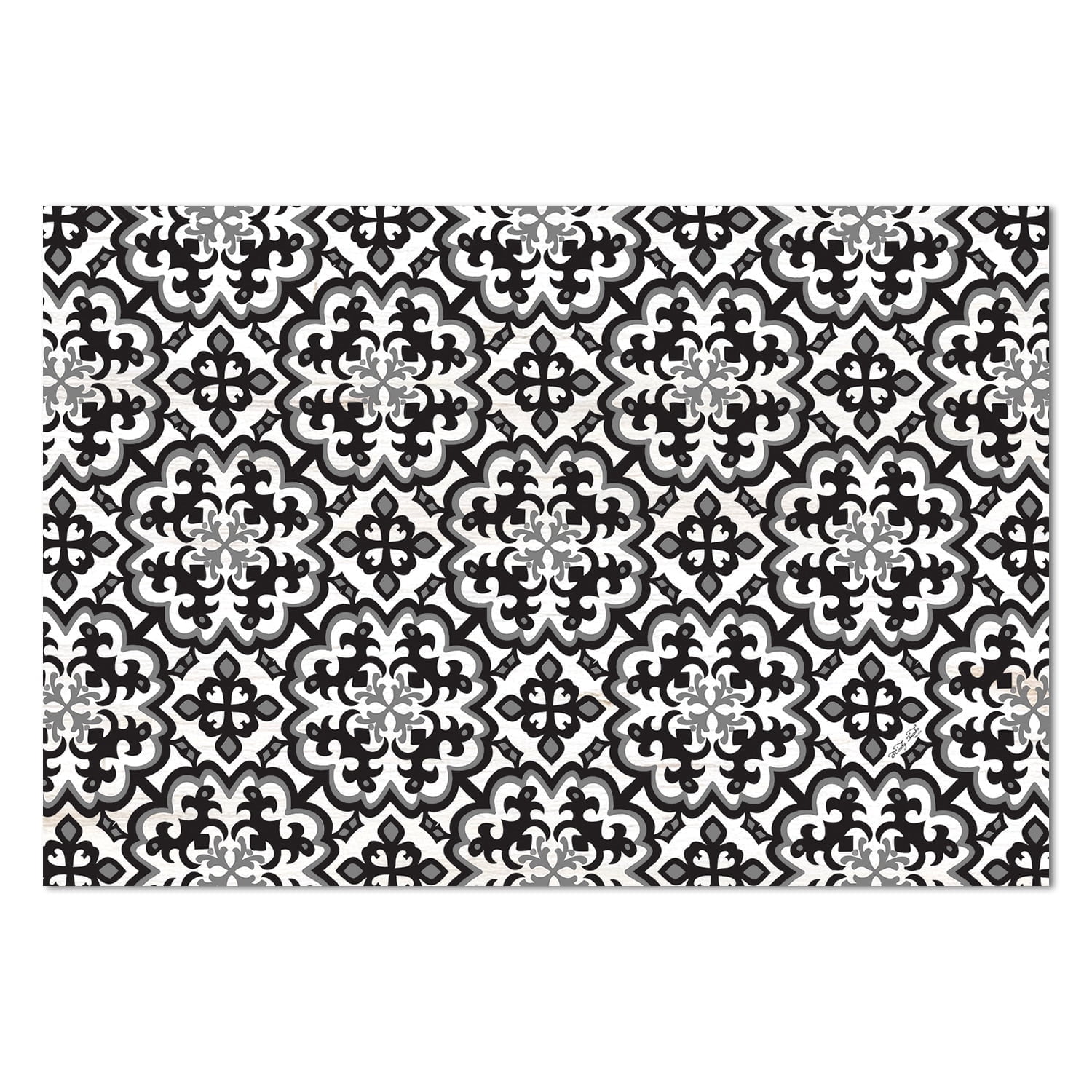 Highland Home "Farm Chic" Deco-Floor Mat 3' x 2' - Walmart.com