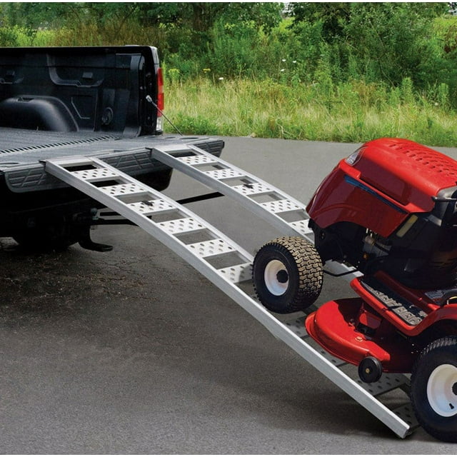 Highland Arched Loading Ramp for ATV, 1500 Lb. Aluminum Pair, Rust ...